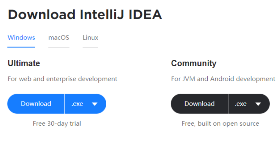 IDEA的下载和安装-【官方】百战程序员_IT在线教育培训机构_体系课程在线学习平台